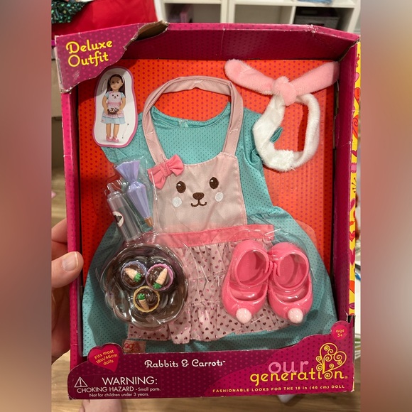 Our Generation | Toys | Our Generation Rabbit Carrot Doll Outfit With ...